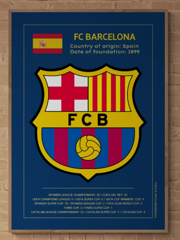 FC Barcelona poster. – FOURNSEVEN